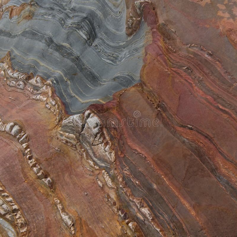 Colorful Stone with Diagonal Waves. Stock Image - Image of marbleized ...