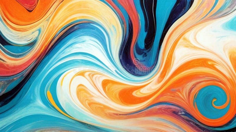 Colorful Marbling Texture Art Patterns 3d Rendering Illustration Stock ...