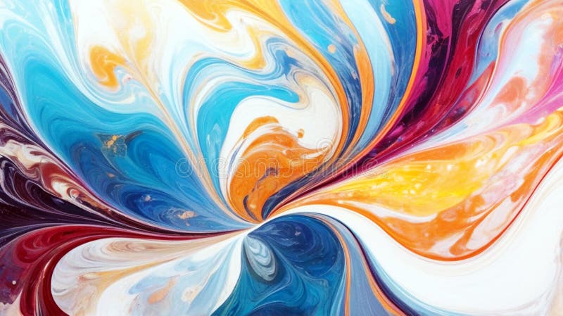 Colorful Marbling Texture Art Patterns 3d Rendering Illustration Stock ...