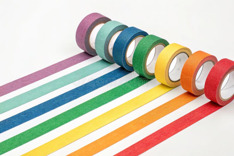 Colorful Masking Tape Strips Stock Illustrations – 330 Colorful Masking ...