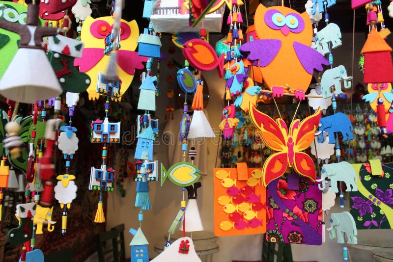 Colorful Mats with Different Shapes Stock Photo - Image of colorful ...