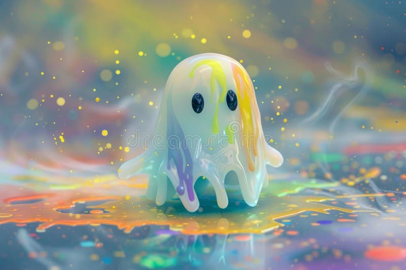 Melting Ghost Stock Illustrations – 168 Melting Ghost Stock ...