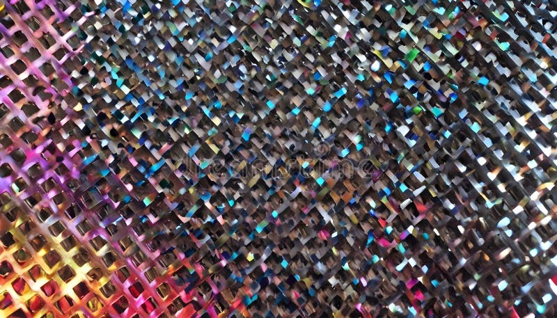 Colorful metal square stock illustration. Illustration of visual ...