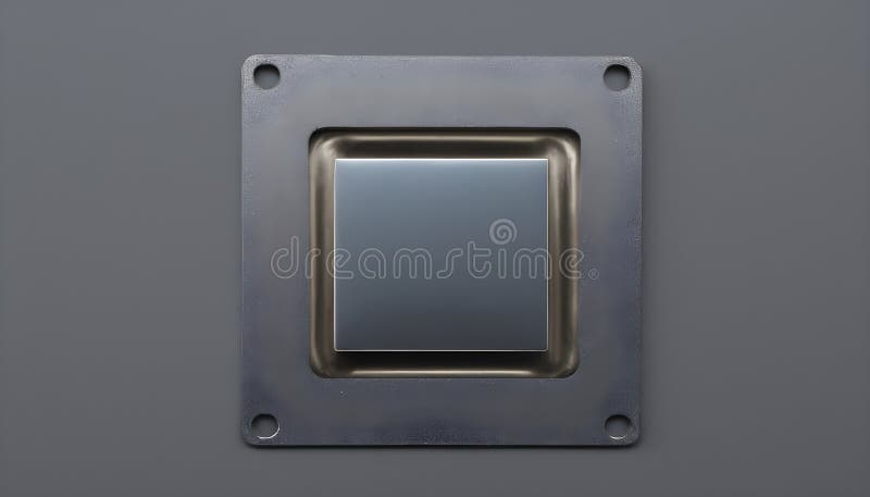 Colorful metal square stock illustration. Illustration of contemporary ...