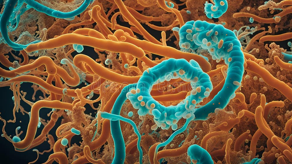 Microbial Artforms Stock Illustrations – 1 Microbial Artforms Stock ...