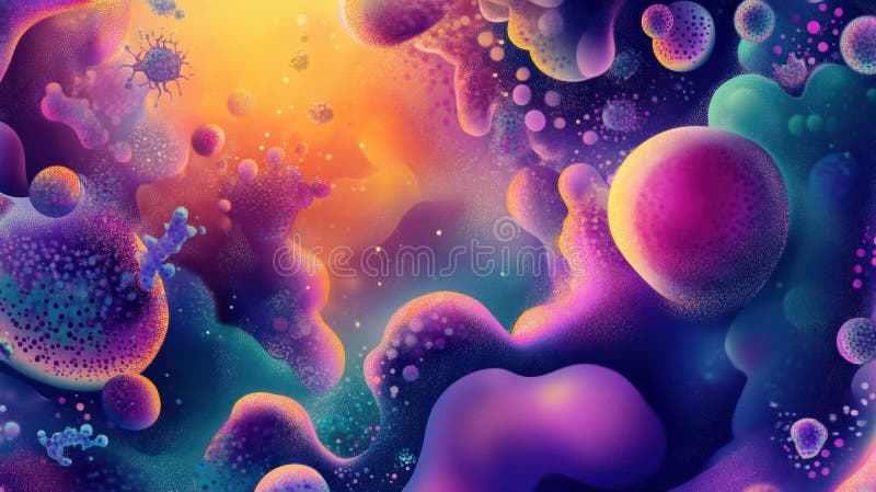 Exploring the Vibrant World of Microscopic Microbes in Diverse Shapes ...