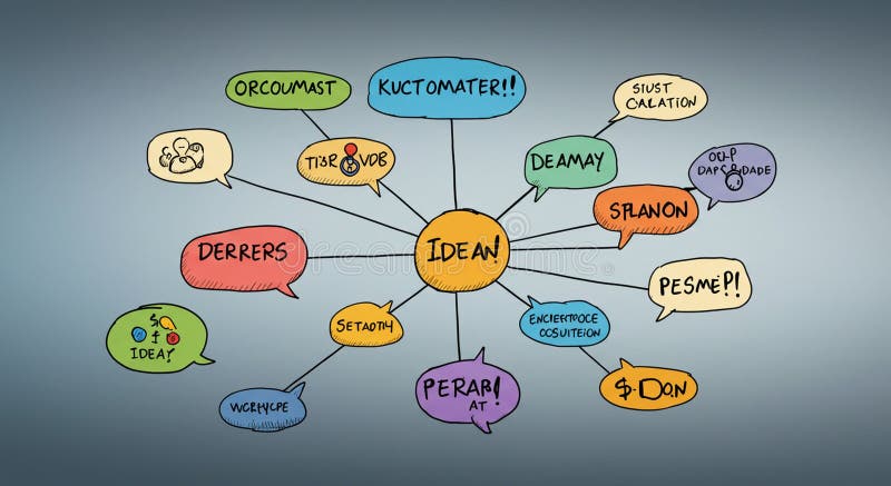 Mind Map Bubble Stock Illustrations – 590 Mind Map Bubble Stock ...