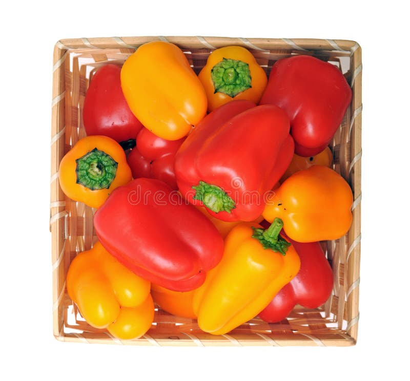 Colorful mini bell pepper stock image. Image of crate - 33855093