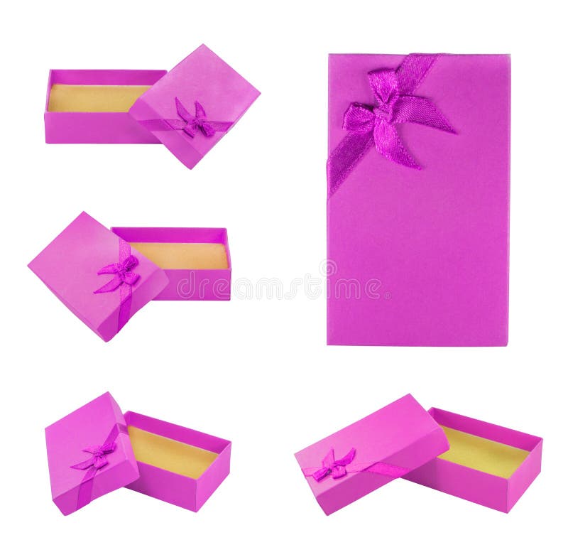 Colorful Mini Gift Box with Ribbon Stock Image - Image of giftbox, xmas ...
