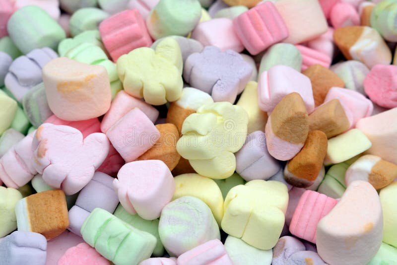 Colorful marshmallows stock photo. Image of color, pattern - 28219372