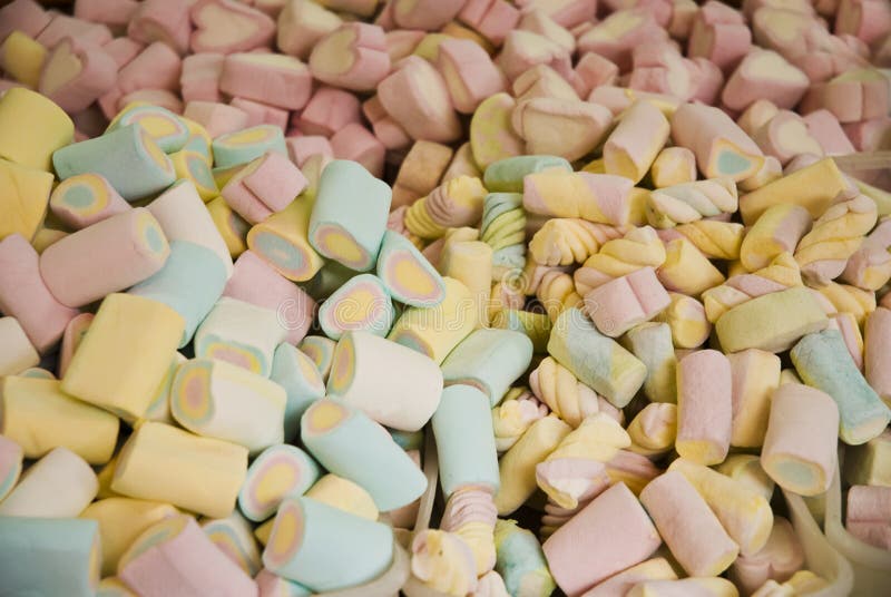 Colorful mini marshmallows stock image. Image of random - 51829305