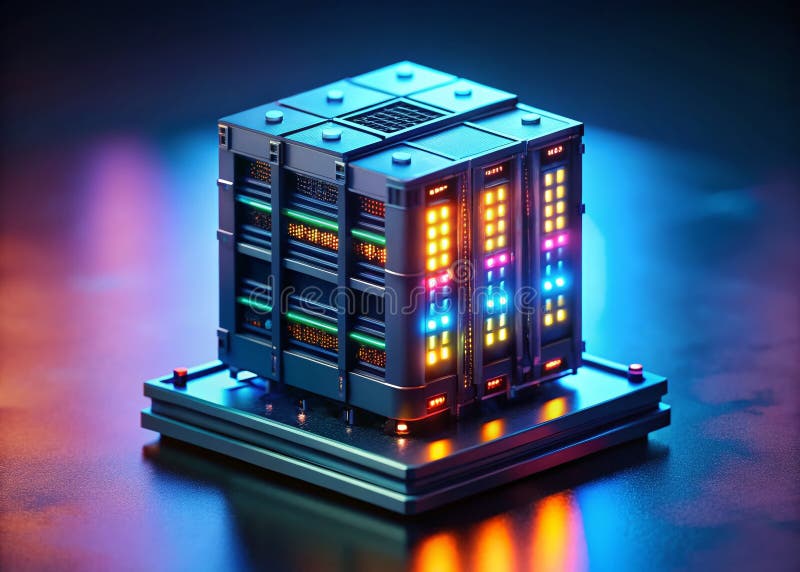 A Colorful Miniature Data Center Exploring the World of TiltShift ...
