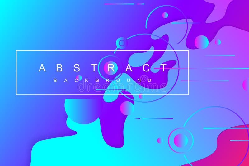 Colorful Minimal Geometric Background. Composition with Simple Shapes ...