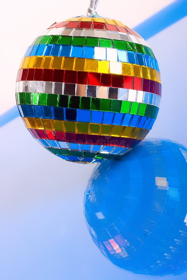 Colorful mirror-ball stock image. Image of glitter, entertainment - 5353459