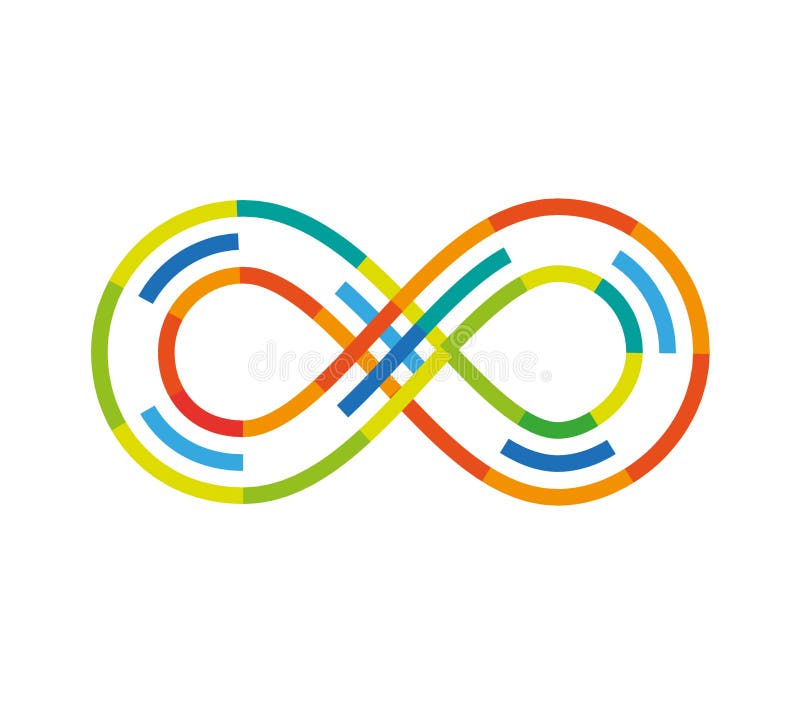 Mobius Loop Made Of A Laurel Wreath Or Grain Ears Stock Vector ...