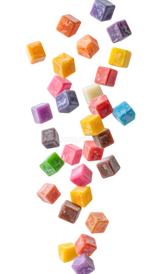 Multiple Colorful Mochi Cubes Stock Photos - Free & Royalty-Free Stock ...