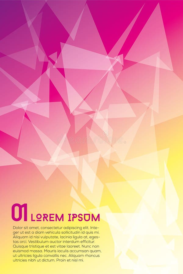 Colorful Modern Abstract Flyers Stock Vector - Illustration of idea ...