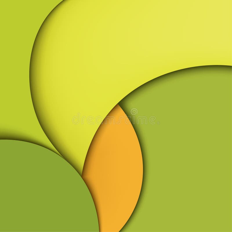 Colorful Modern Abstract Paper Design. Brochure Stock Vector ...