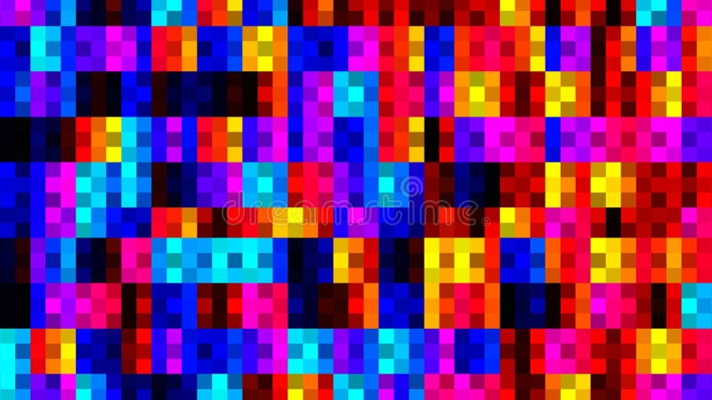 Colorful Modern Abstract Pixel Texture Background. Stock Illustration ...