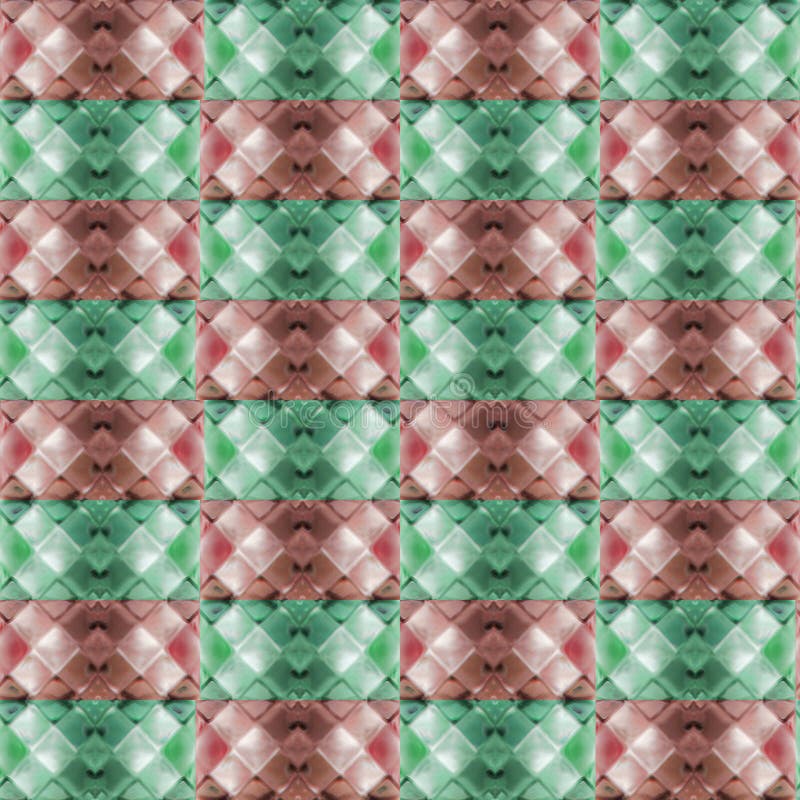 Colorful Modern Check Seamless Pattern Stock Illustration ...