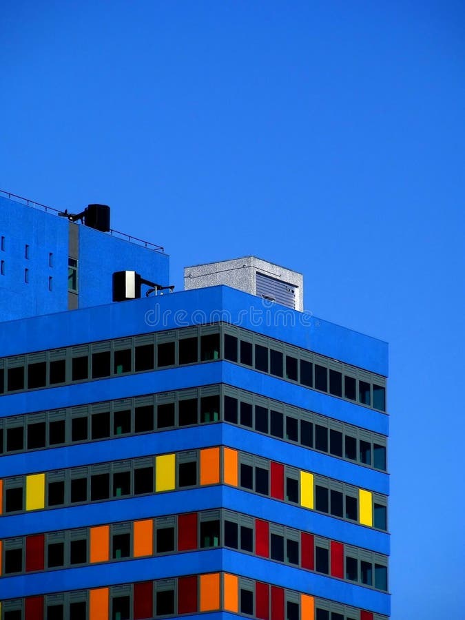 Colorful Office Building stock image. Image of rise, background - 2349733