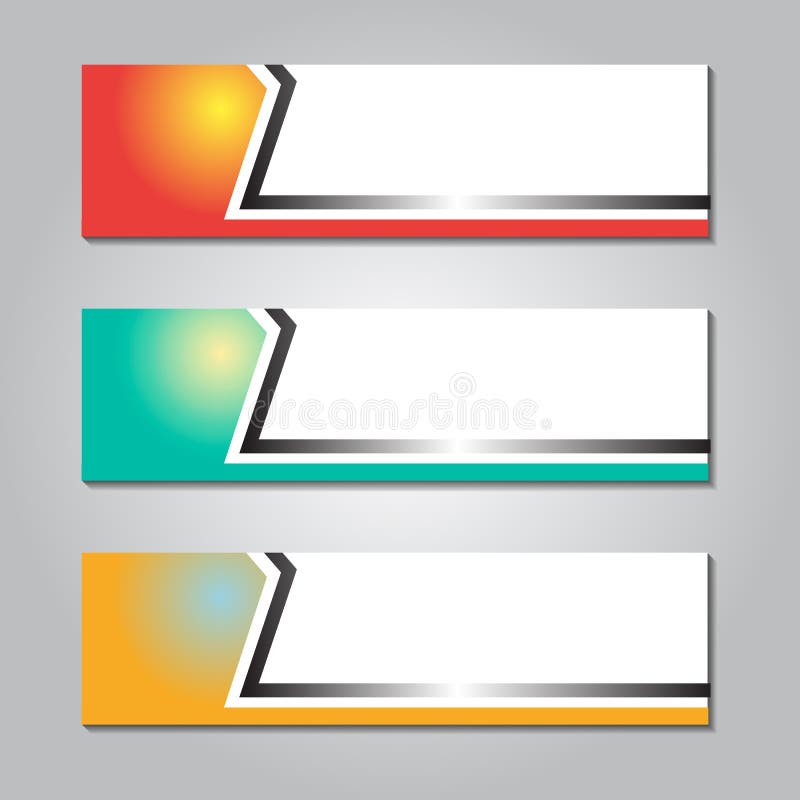 Colorful Modern Text Box Template for Website Computer Graphic ...