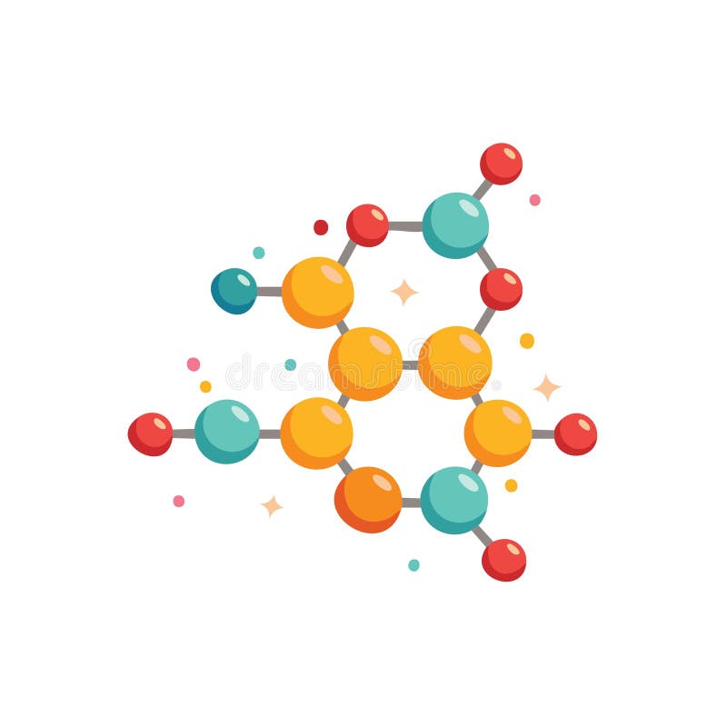 Colorful Molecular Structure Illustration Stock Illustrations – 14,506 ...