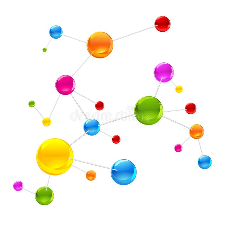 Colorful Molecule Structure Stock Illustrations – 18,557 Colorful ...