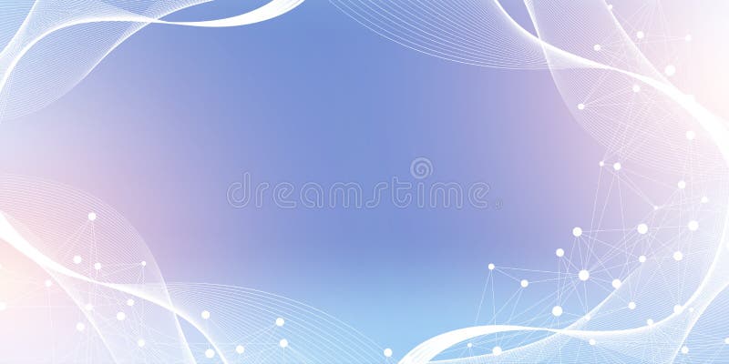 Colorful Molecules Background. DNA Helix, DNA Strand, DNA Test ...