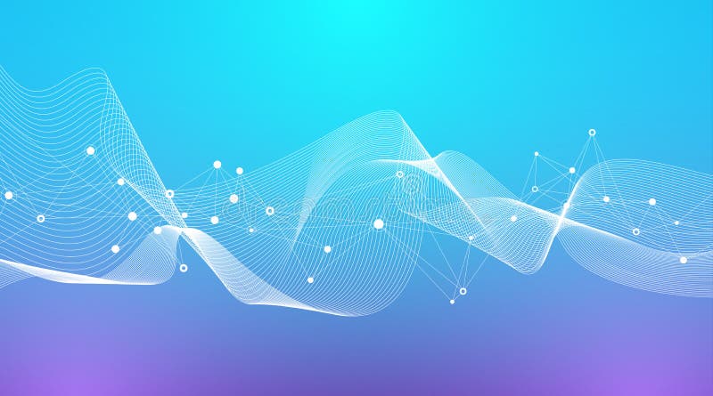 Colorful Molecules Background. DNA Helix, DNA Strand, DNA Test ...