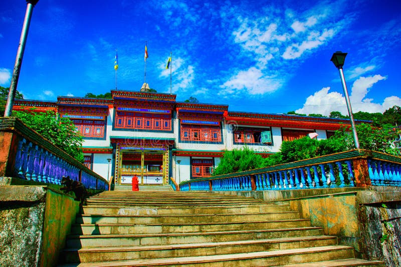 Monastery stock image. Image of buddha, sikkim, holy - 162125515