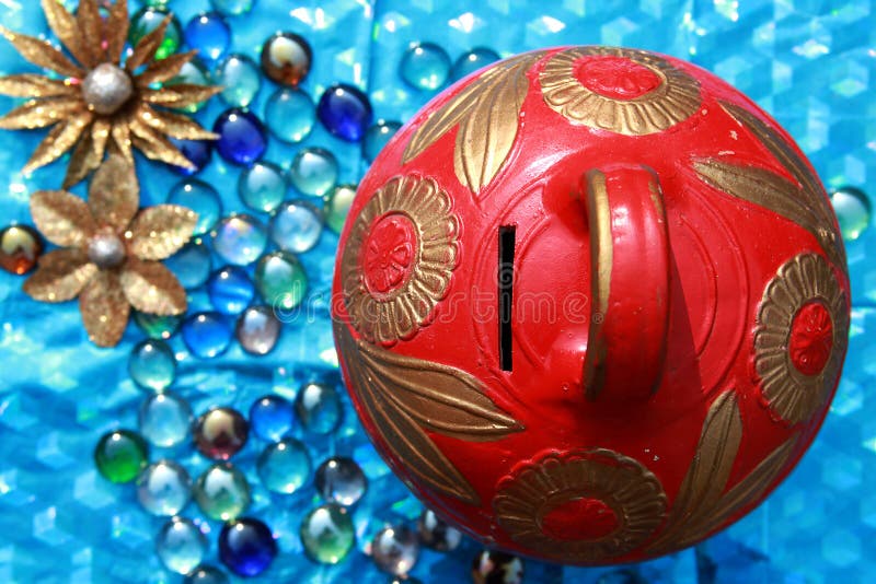 Colorful money box stock image. Image of dollar, banking - 18163869