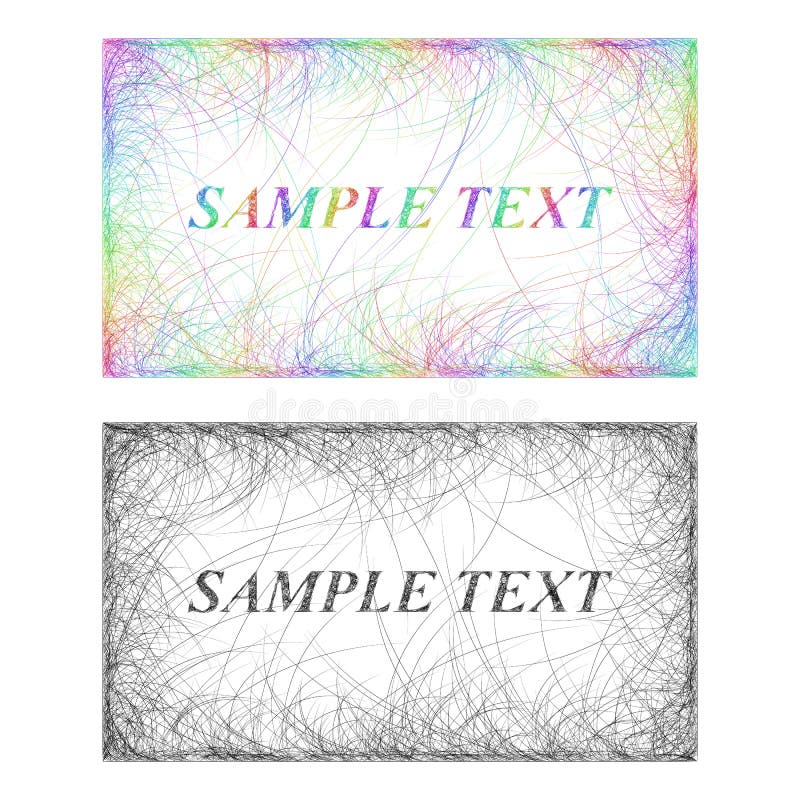 Business Card Frame Stock Illustrations – 334,552 Business Card Frame ...