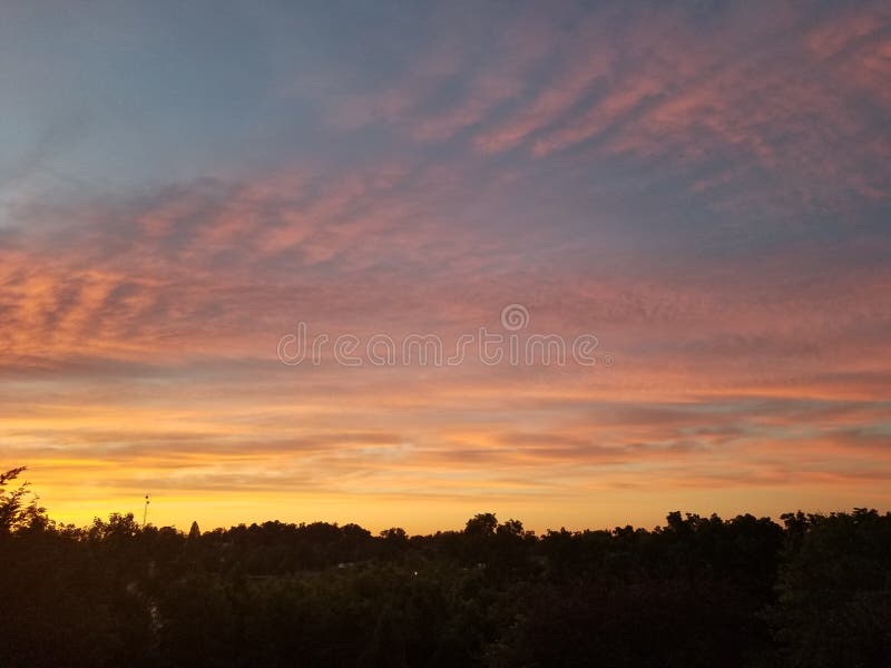 Colorful morning sky stock image. Image of evening, morning - 182264403