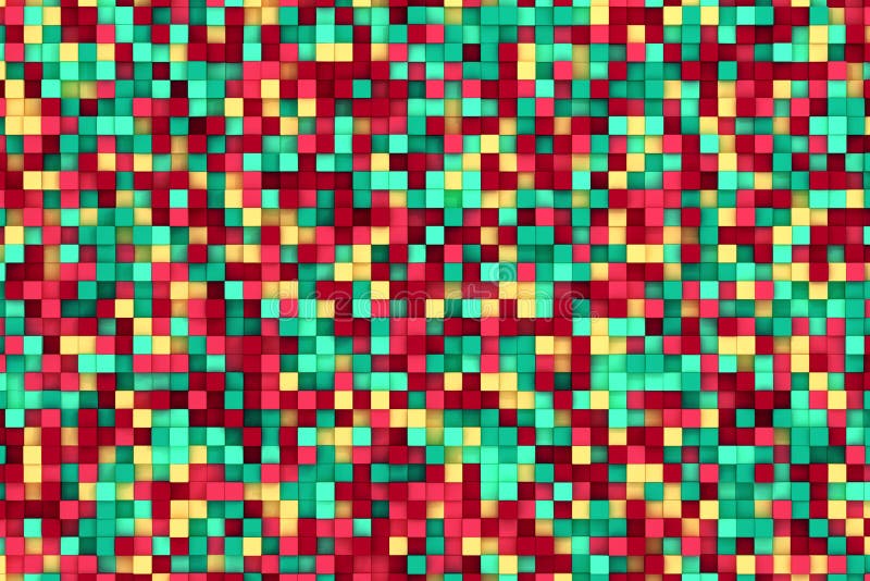 Colorful pixel texture stock illustration. Illustration of mosaic - 5321725