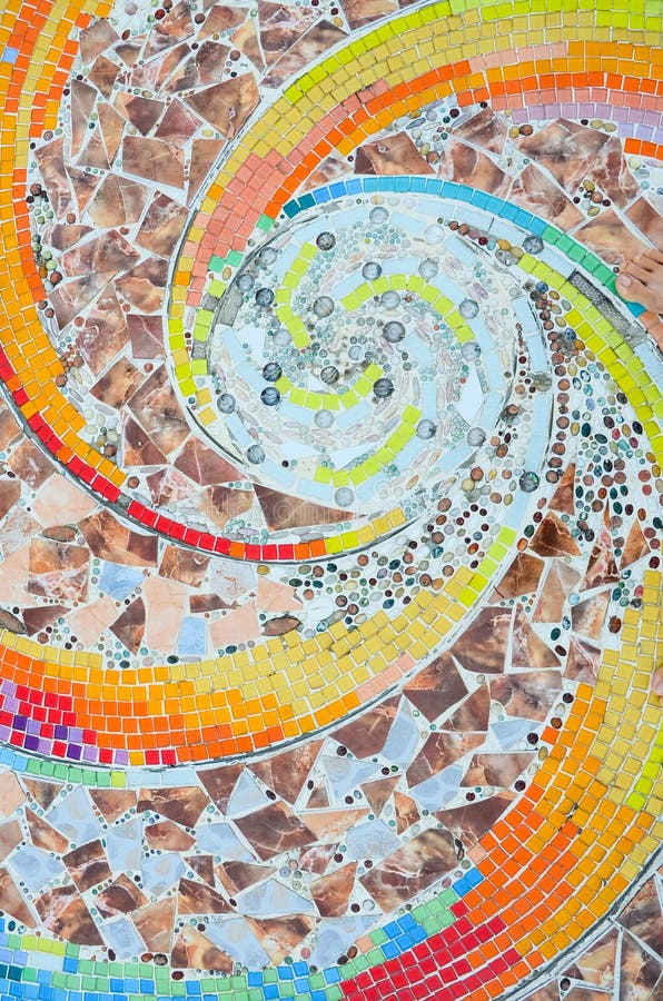 Colorful mosaic stock photo. Image of beautiful, geometrical - 46755458