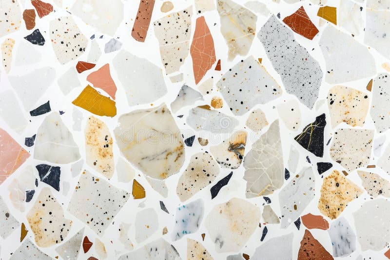 Colorful Mosaic Tile Floor. Geometric Flooring Design Background Stock ...