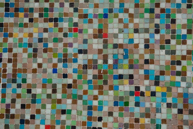 Seamless Geometric Pattern Featuring Arrangement Square Tiles Stock ...