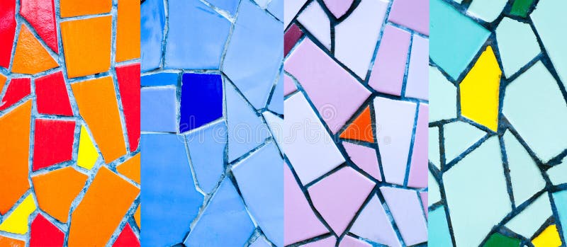 Colorful mosaic tiles stock image. Image of decoration - 19079443
