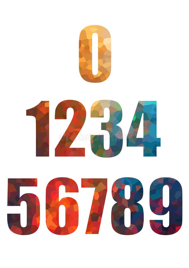 Pixelated Numbers Stock Illustrations – 706 Pixelated Numbers Stock ...