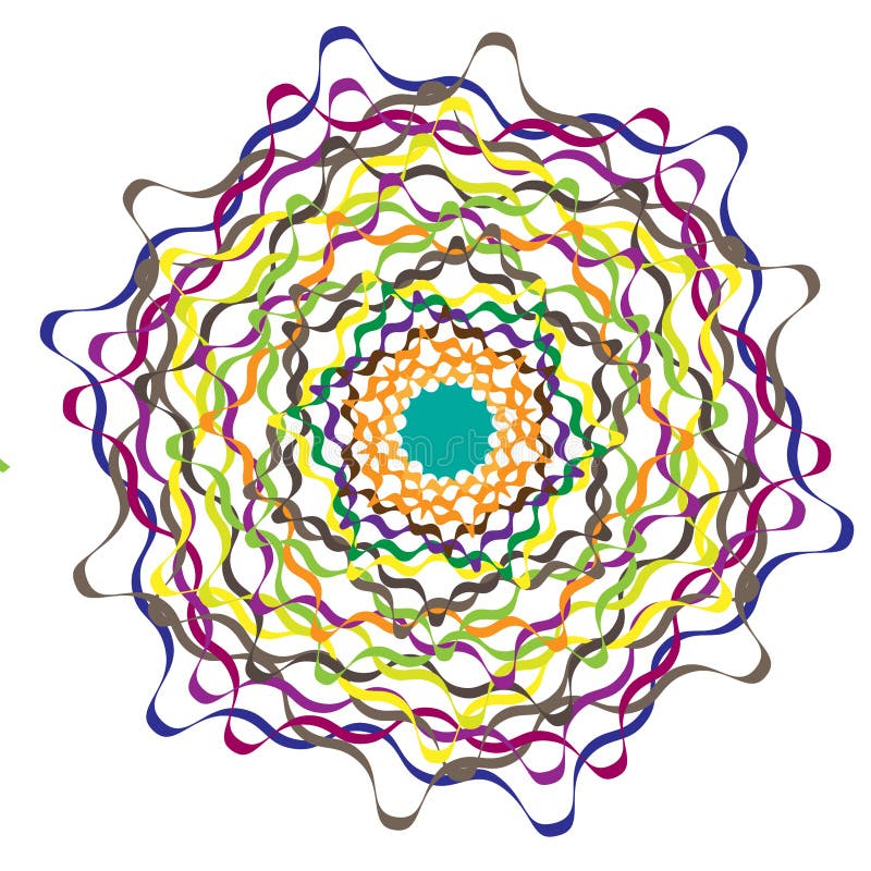 Chaotic Mandalas Stock Illustrations – 126 Chaotic Mandalas Stock ...