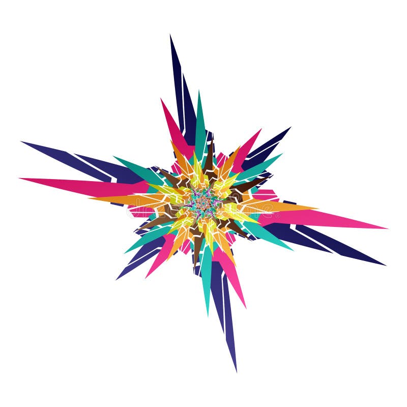 Chaotic Mandalas Stock Illustrations – 126 Chaotic Mandalas Stock ...