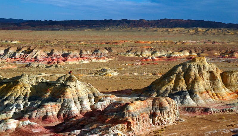 Colorful mountains stock image. Image of mountains, mans - 27702019