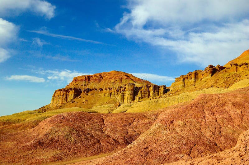 Colorful mountains stock image. Image of background, vast - 27702171