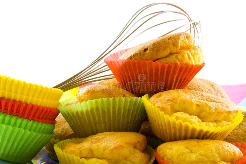 Colorful muffins stock photo. Image of muffin, healthy - 12087520