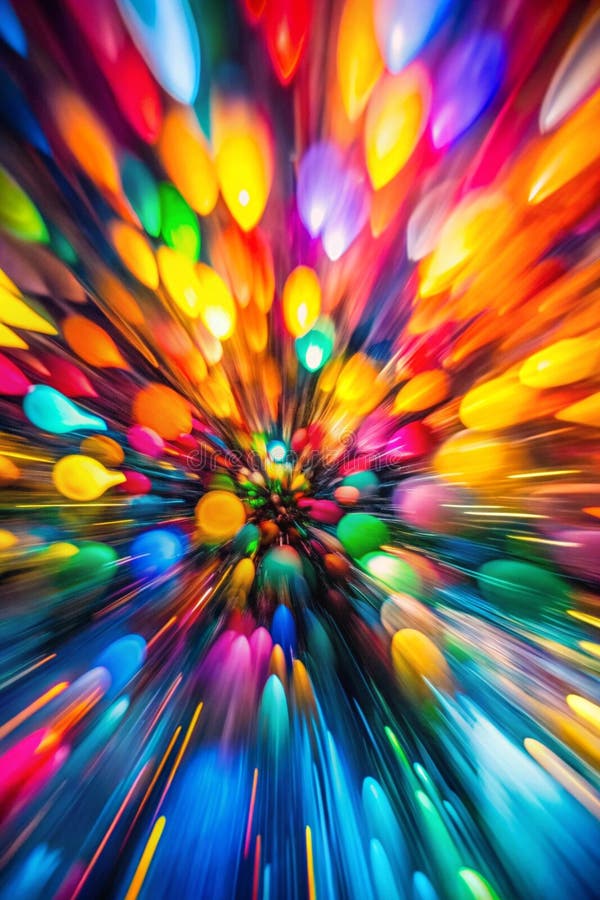 Colorful Multi-Colored De-Focused Abstract Photo Blur Background Stock ...