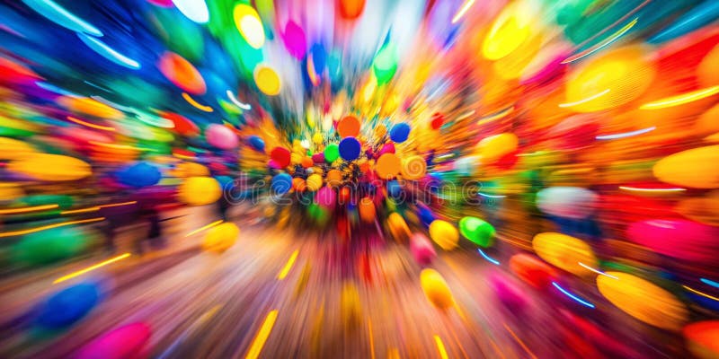 Colorful Multi-Colored De-Focused Abstract Photo Blur Background Stock ...