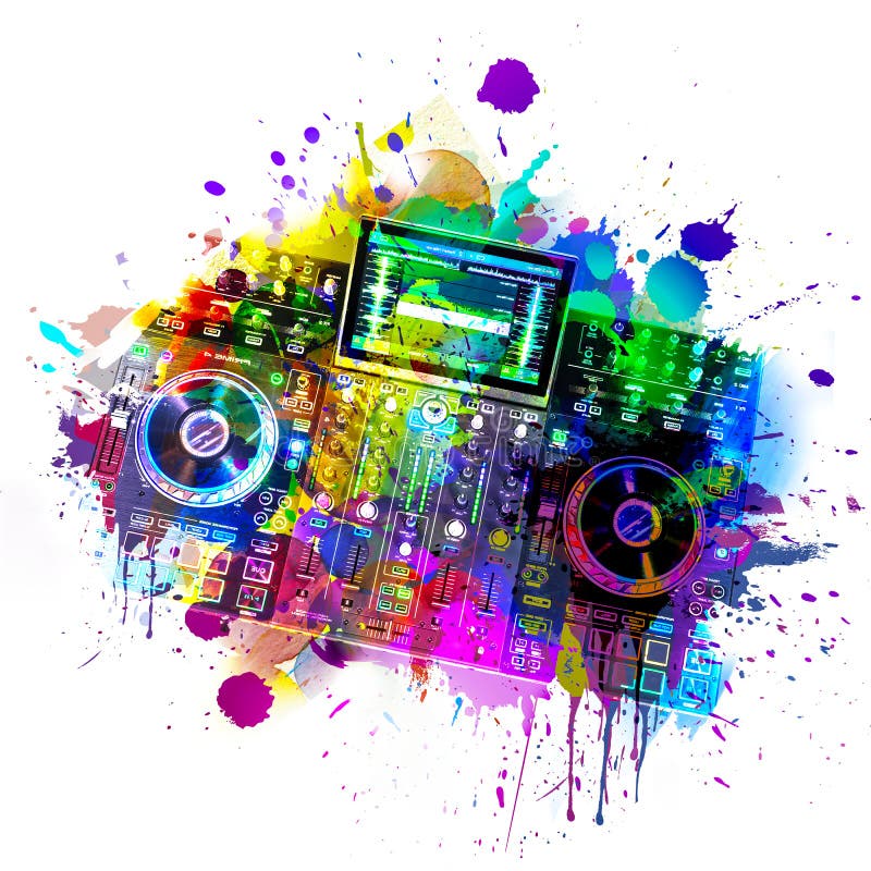 Dj Top View Stock Illustrations – 304 Dj Top View Stock Illustrations ...