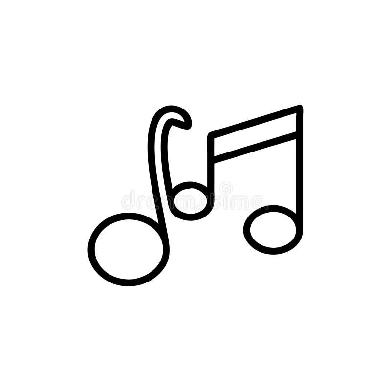 Colorful Music Note for Creative Designs Stock Vector - Illustration of ...