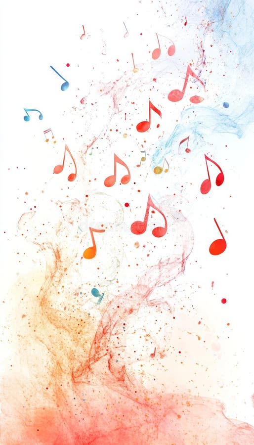 Music Notes Explosion Stock Illustrations – 1,325 Music Notes Explosion ...